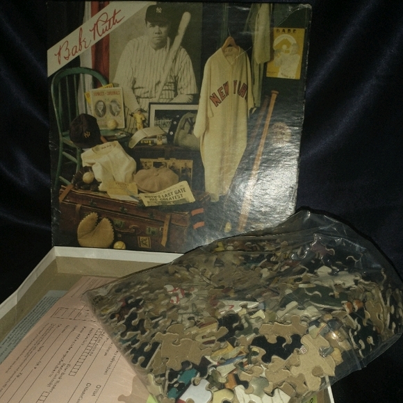 Hallmark | Games | Sale Completesealed 50 Piecebabe Ruth Puzzle | Poshmark
